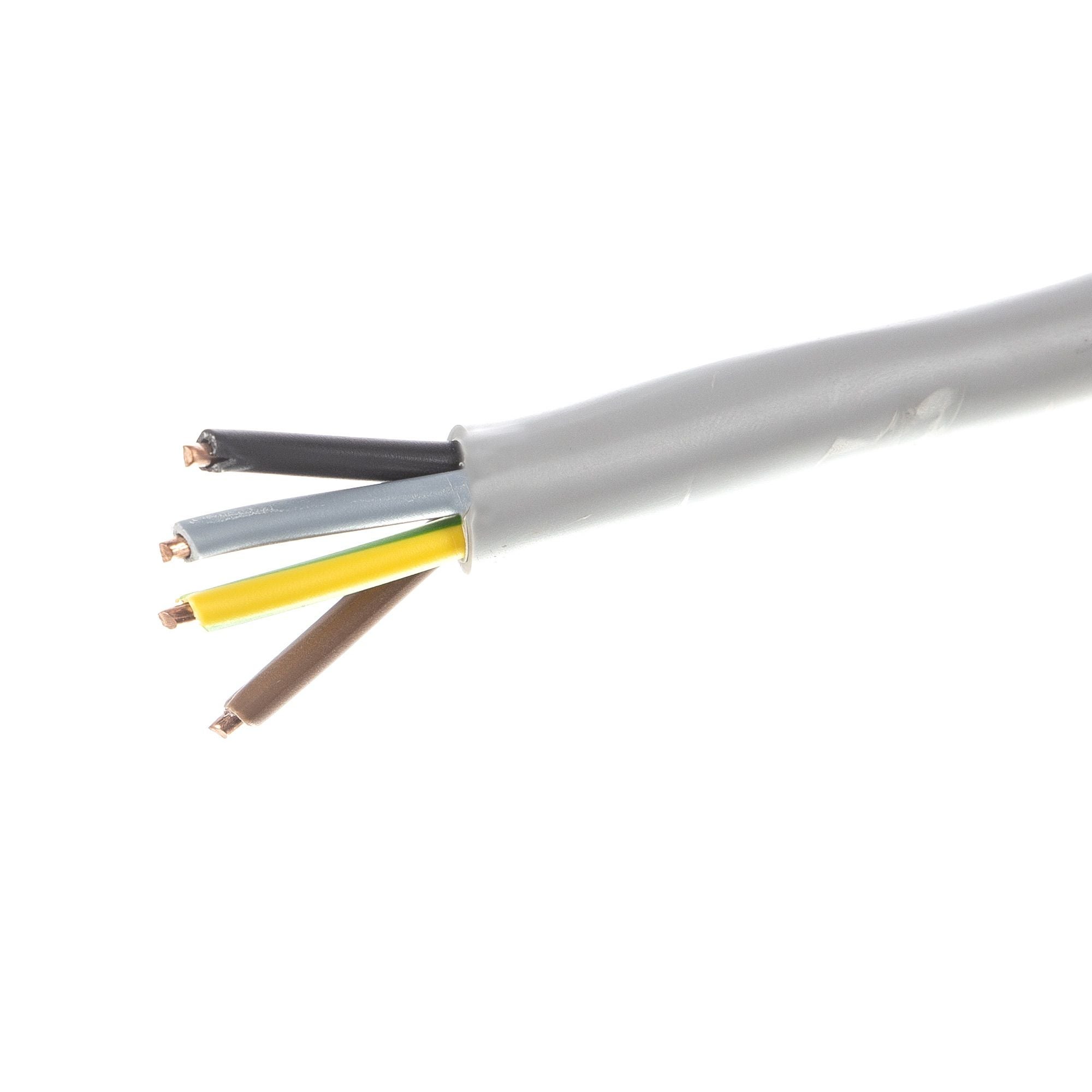 Cablu electric CYY F 4 x 4 mm² 150 m gri