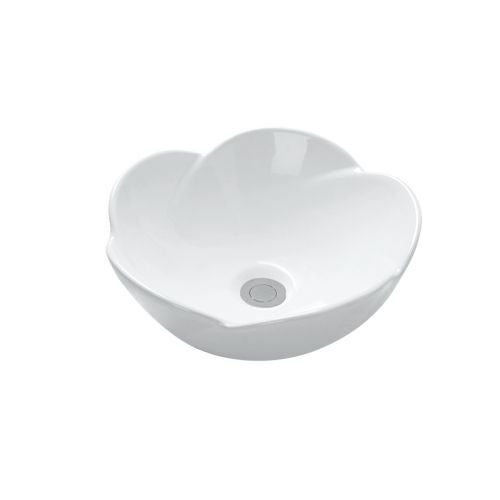 Lavoar Cu Montaj Pe Blat Slim Latime 39 Cm Alb