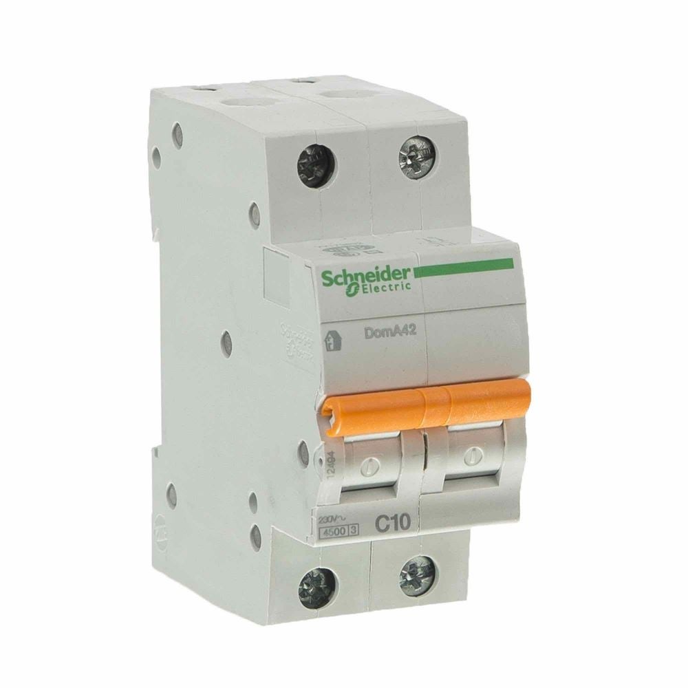 Disjunctor modular Schneider Electric, bipolar, 10A, 2P