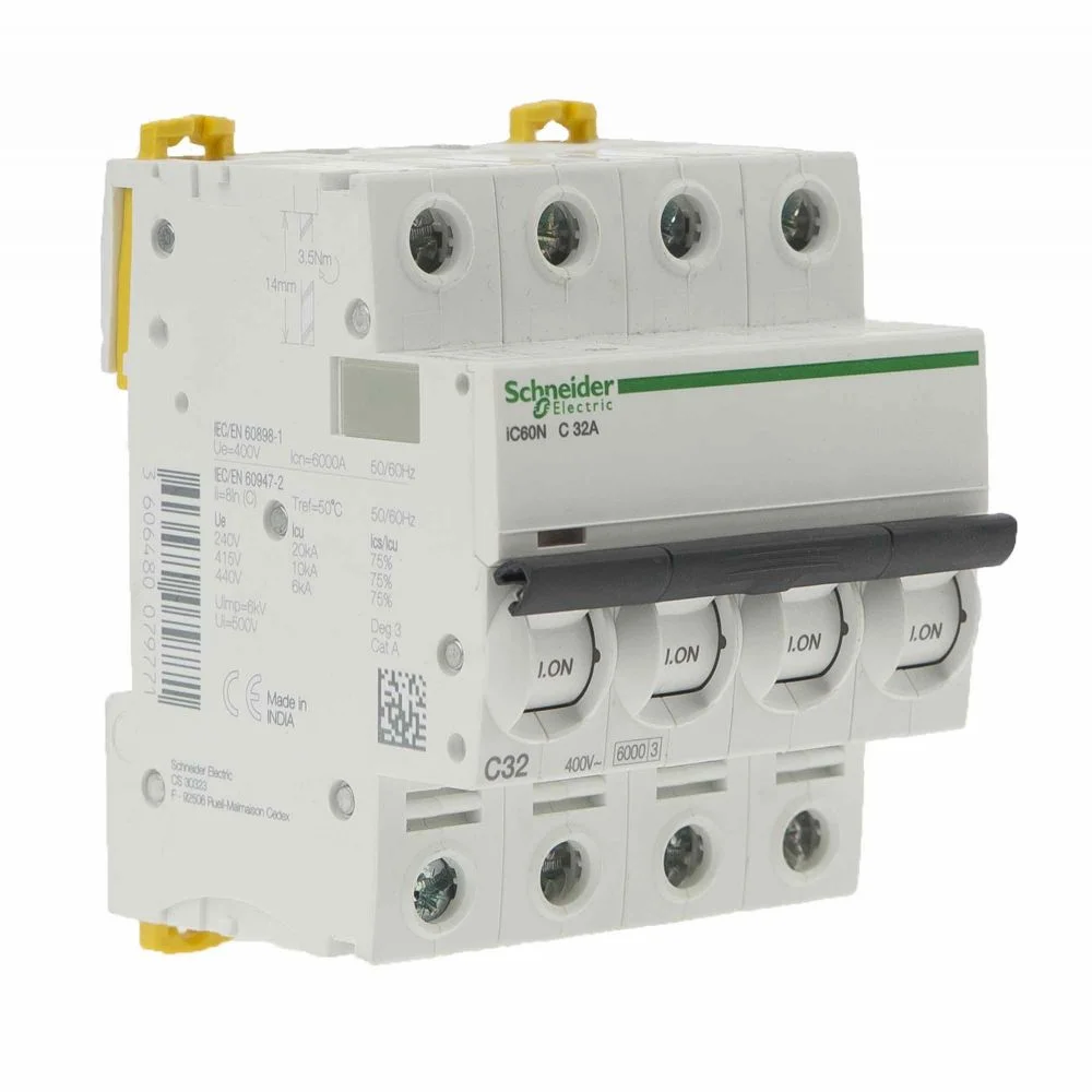 Disjunctor modular Schneider Electric, tetrapolar, 32A, 4P