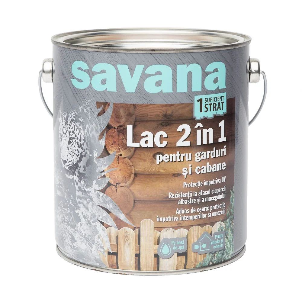 Lac Savana 2 In 1 gard si cabane teak 2,5L