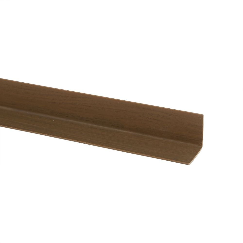 Coltar lambriu PVC nuc 20 x 20 x 2750 mm