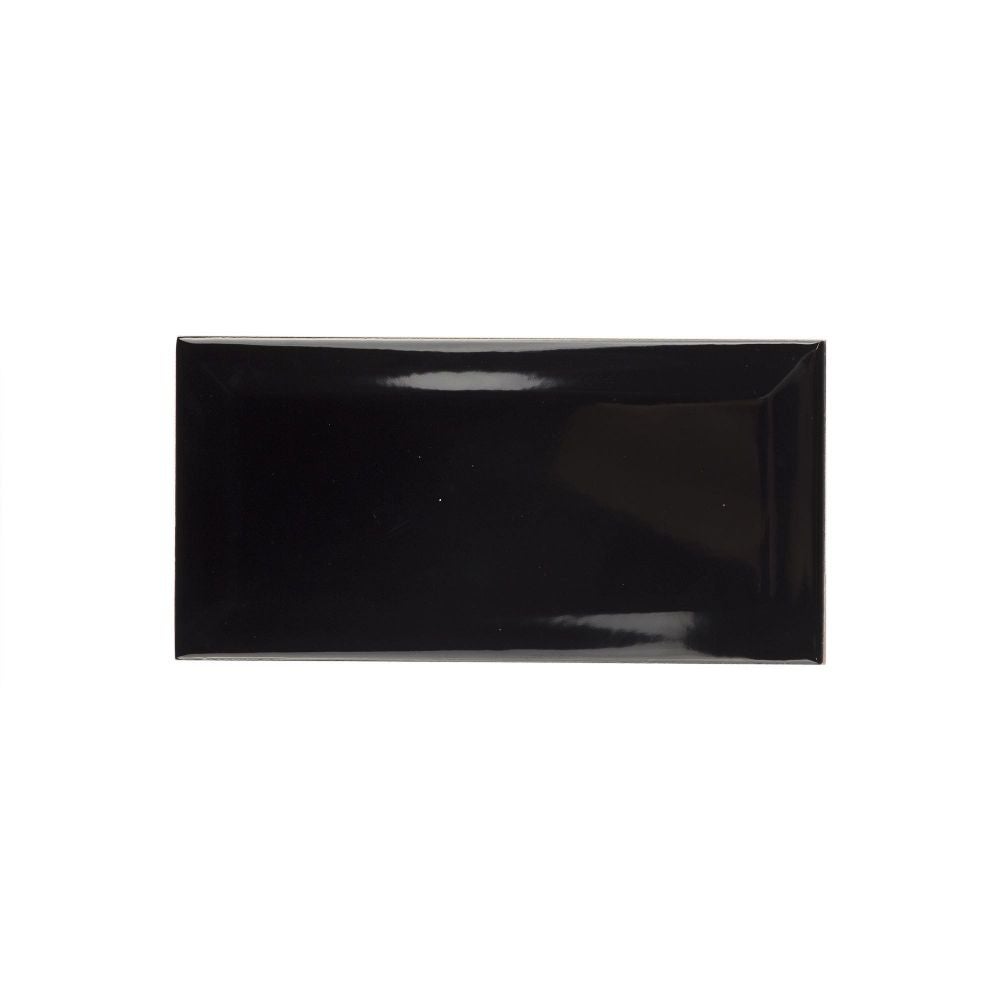 Faianta 10 x 20 cm Metro negru