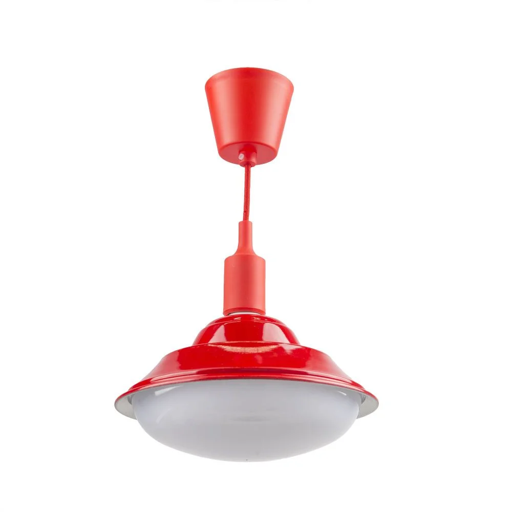 Pendul led 3000LM metal rosu