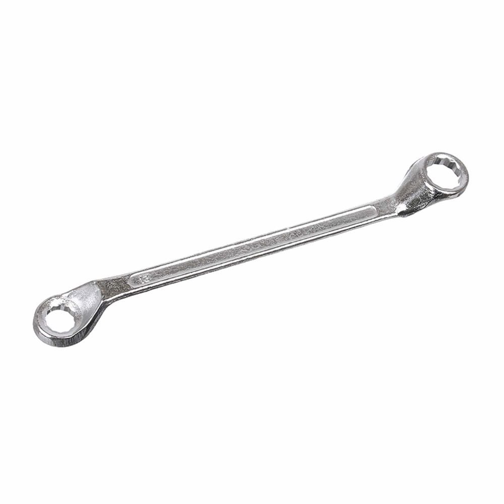 Cheie inelara cotita Toya, 13 x 17 mm, crom