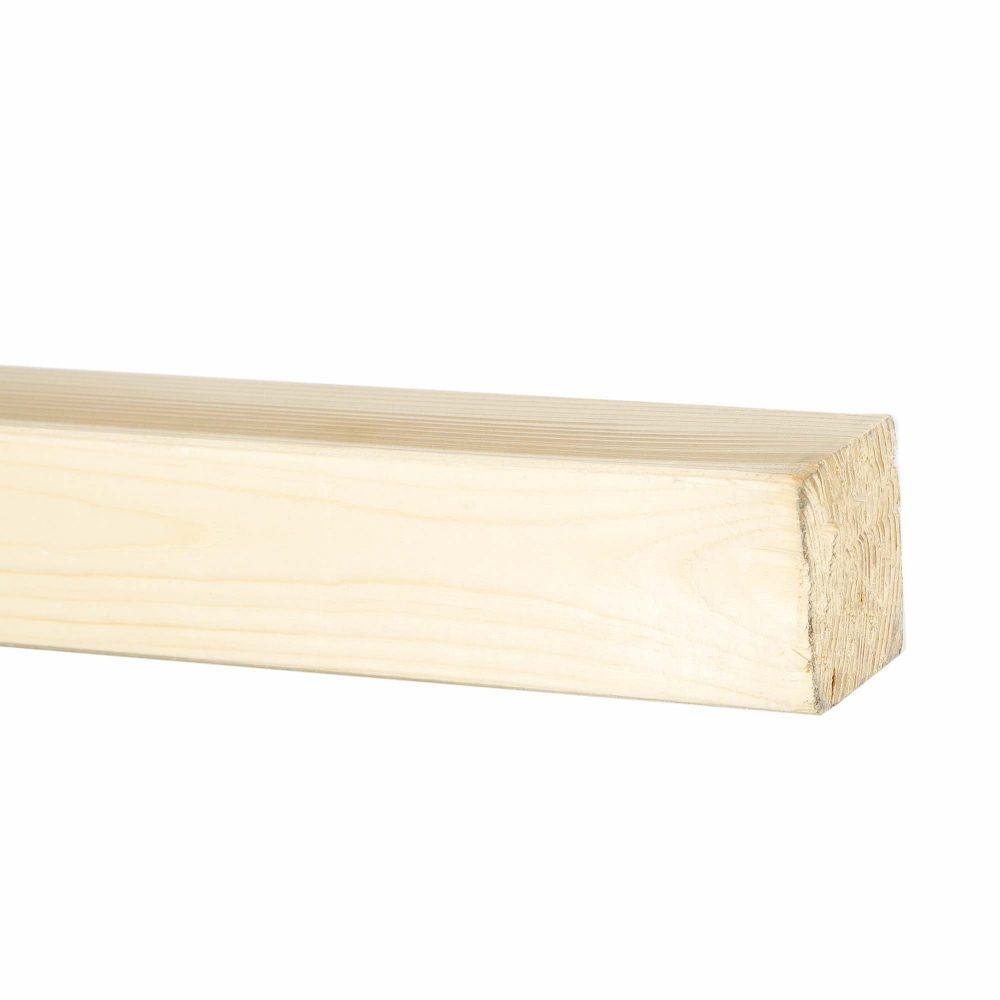 Cherestea rindeluita, lemn rasinoase, 54 x 54 x 2000 mm