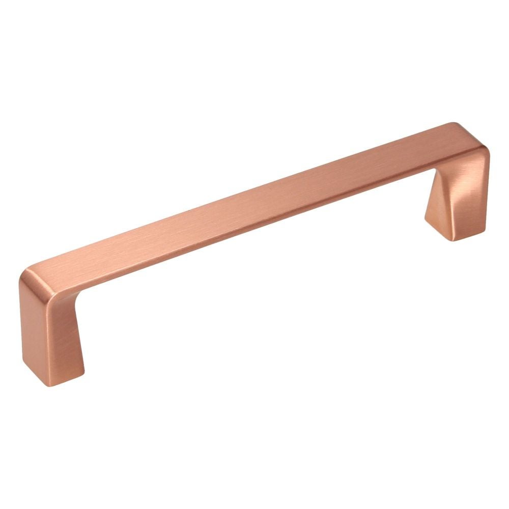 Maner mobila Encanto, 128 mm, maro, finisaj periat