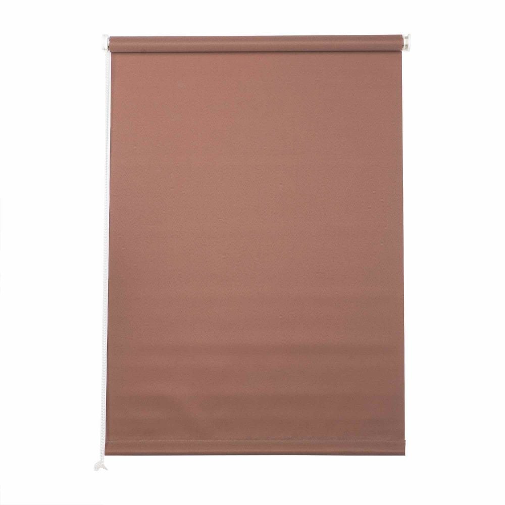 Roleta textila translucida, 90 x 160 cm, Inspire Easy-Fix, maro