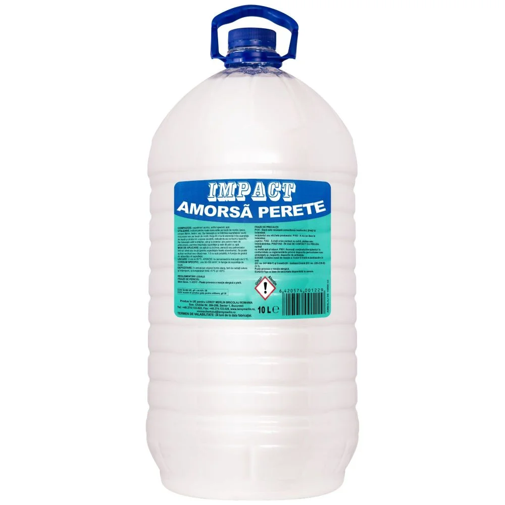 Amorsa Impact pentru perete, interior/exterior, transparent, 10 L
