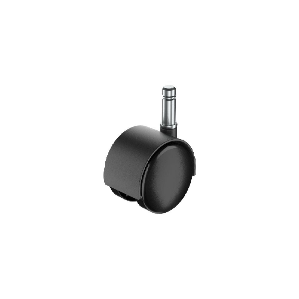 Roata pivotanta cu ax, Ø 40 mm, max 25 kg, neagra