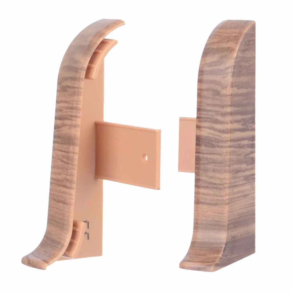 Terminatii PVC 60 stejar inchis scandura