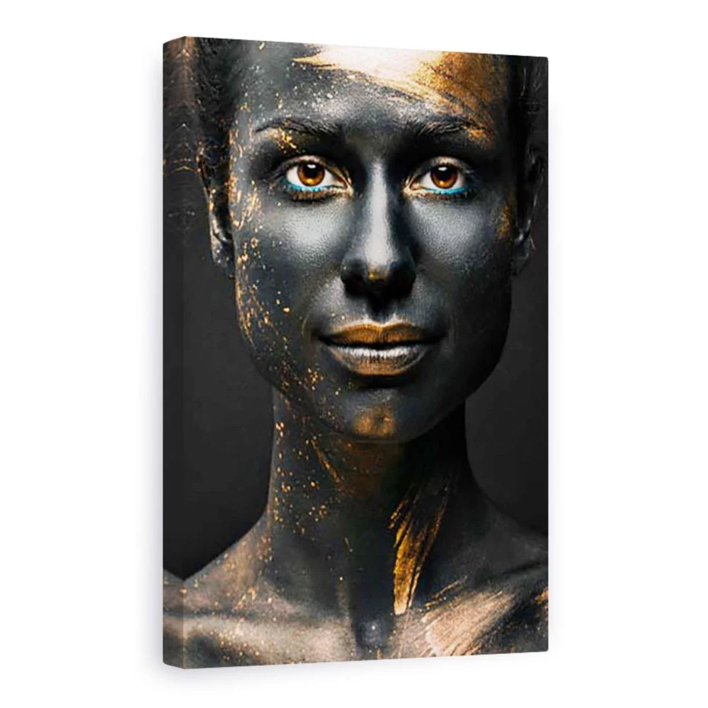 Tablou canvas African dark, 60 x 90 cm