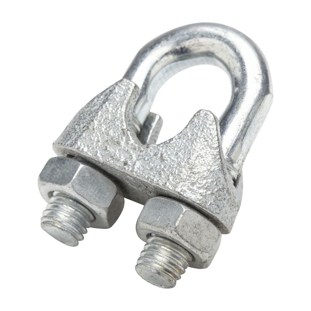 Clema simpla Standers, pentru cablu Ø 10 mm, otel zincat