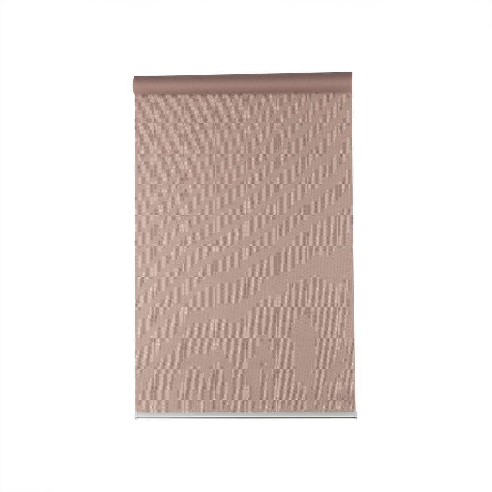 Roleta textila translucida, 80 x 150 cm, Easy-Fix, maro