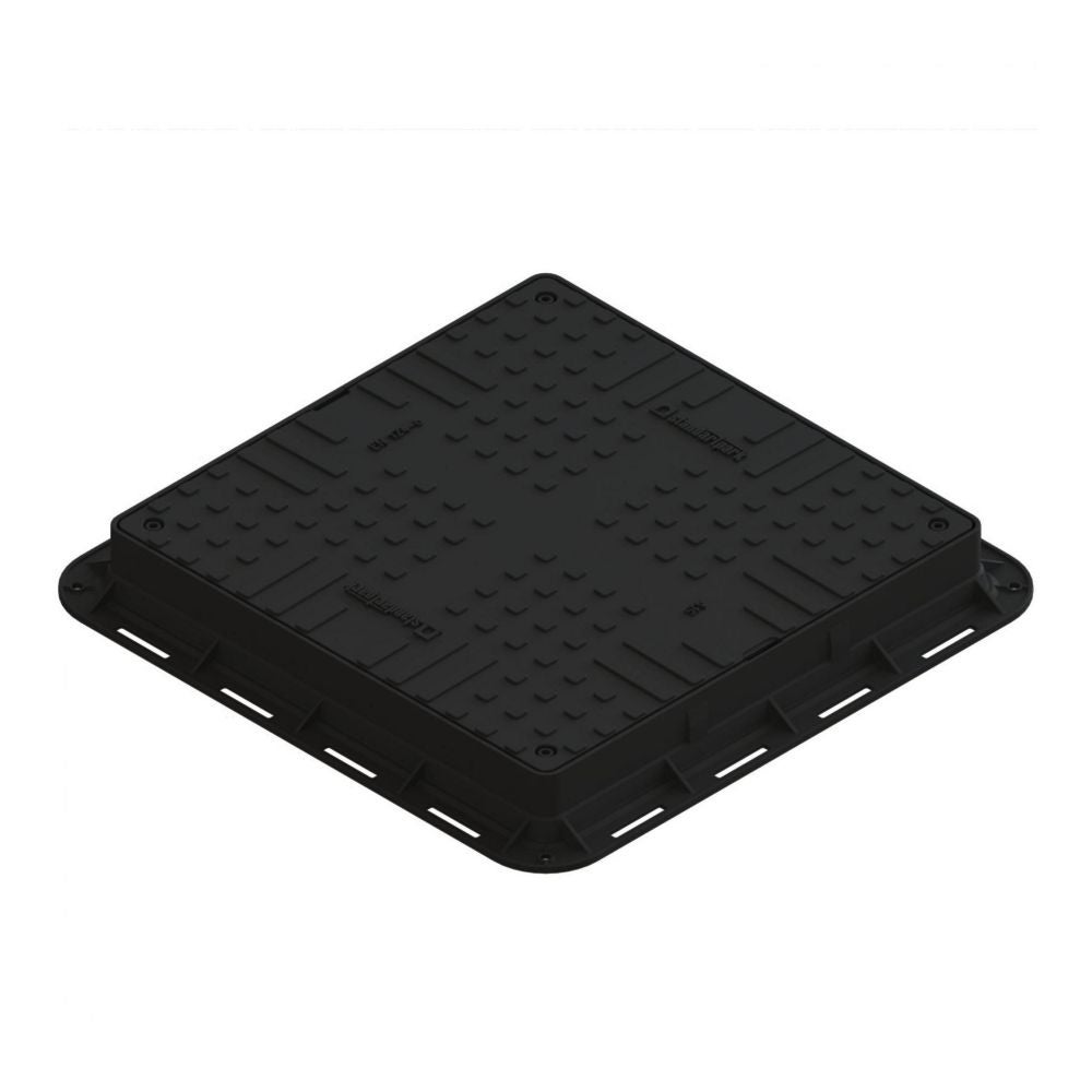 Capac canal, polipropilena, clasa A15, 700 x 700 x 80 mm, pas liber 550 ...