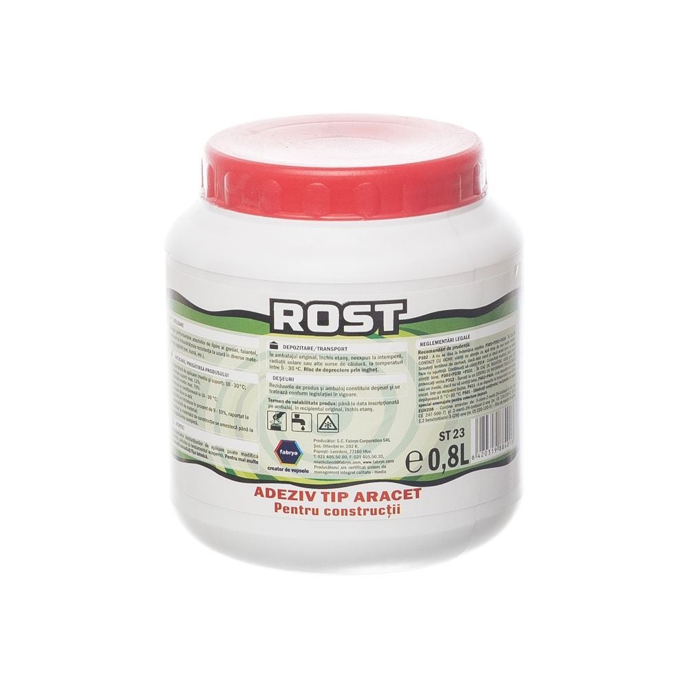 Aracet Rost, de constructii, 0.8 L, transparent