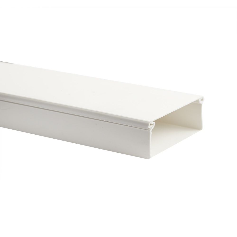 Canal cablu 2 m 100 x 40 mm alb