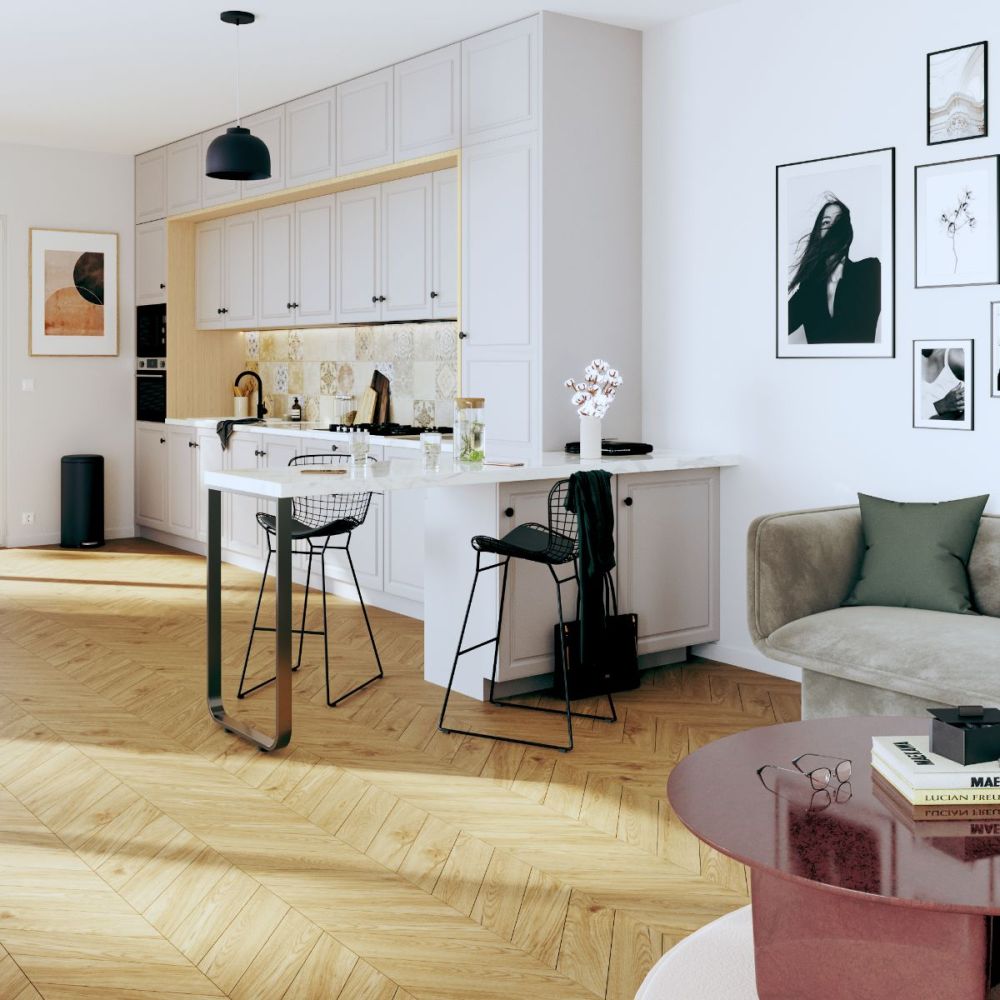 Idei de amenajare a unei bucatarii open space