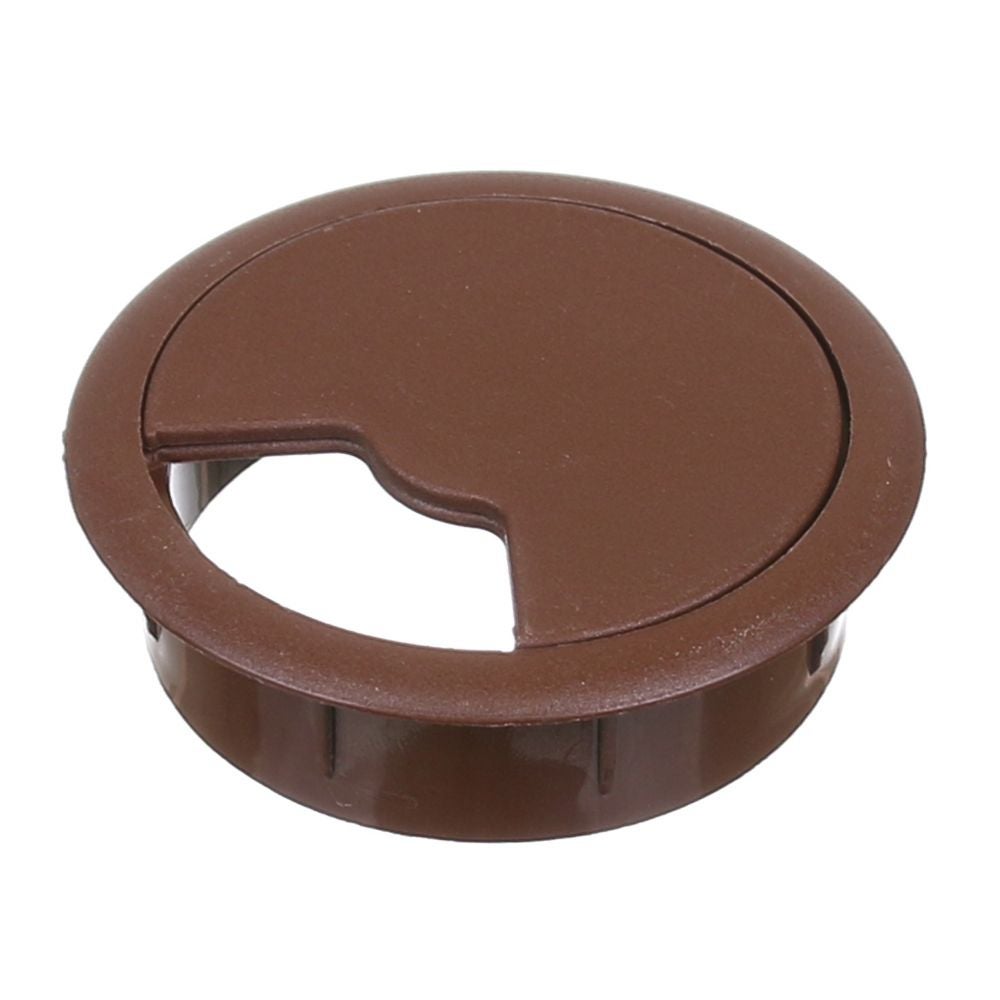 Suport trecere cabluri, plastic, Ø 60 mm, maro