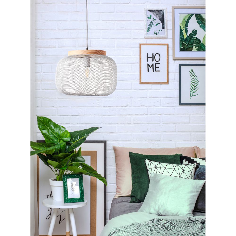 Pendul Giada, 1 x E27, gri