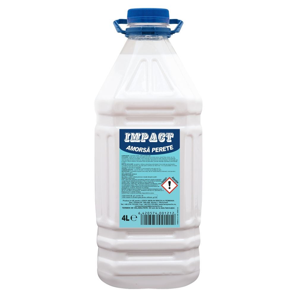 Amorsa Impact pentru perete, interior/exterior, transparent, 4 L