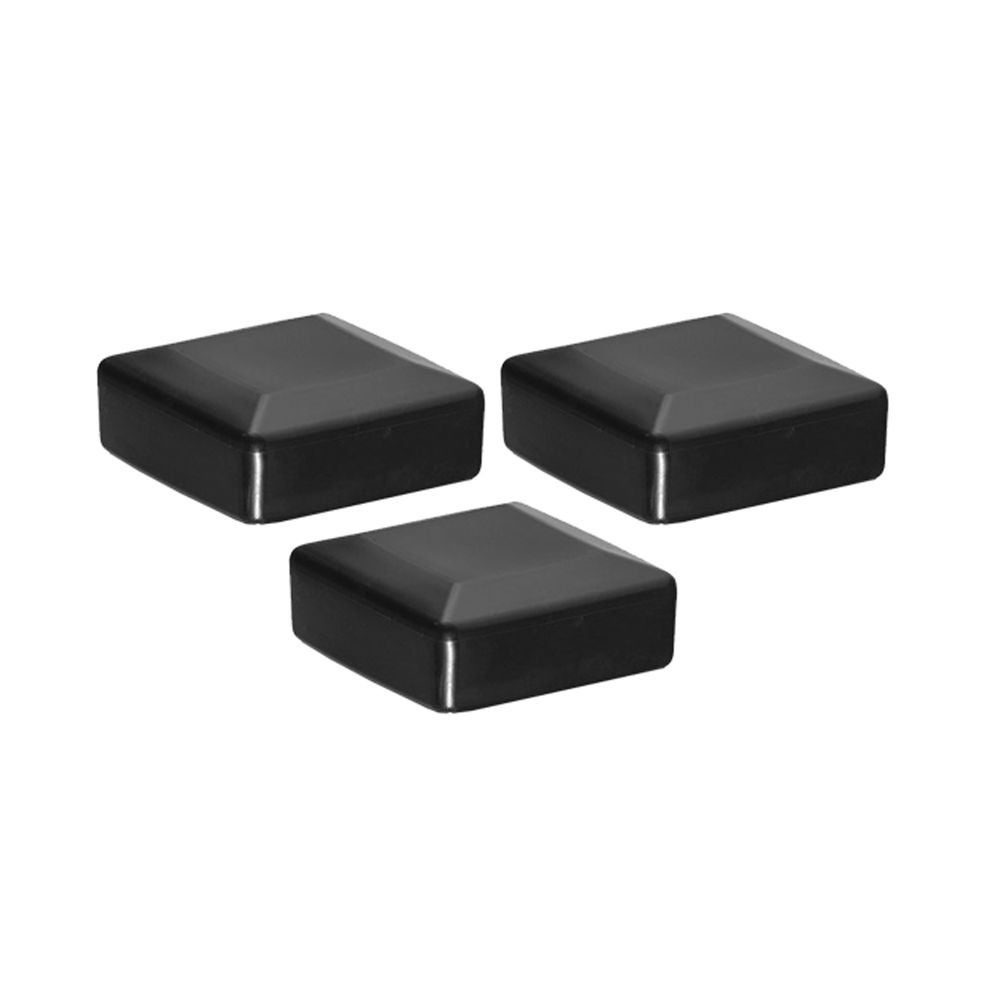 Capac plastic pentru stalp poarta, plastic, 70 x 70 mm, negru
