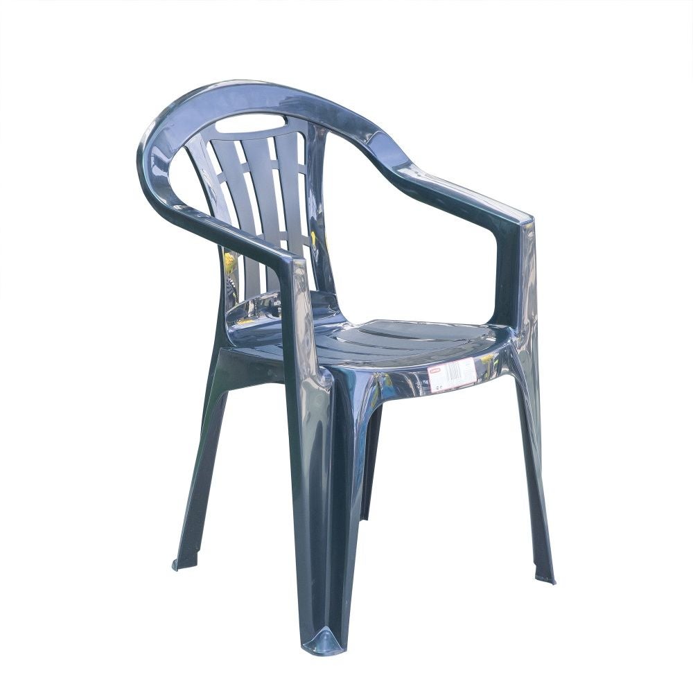 Scaun plastic verde Mallorca