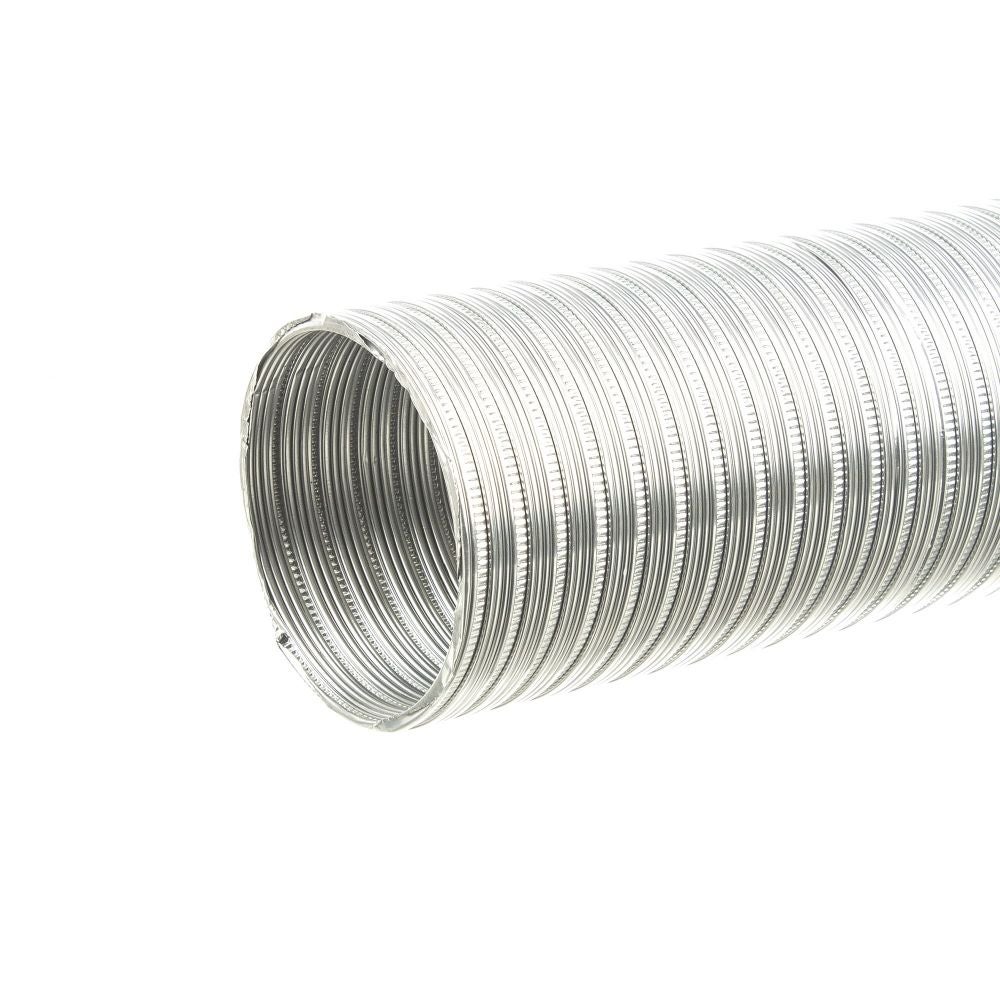 Tub flexibil, aluminiu, grosime 0.08 mm, Ø 180 mm, L 3 m, argintiu