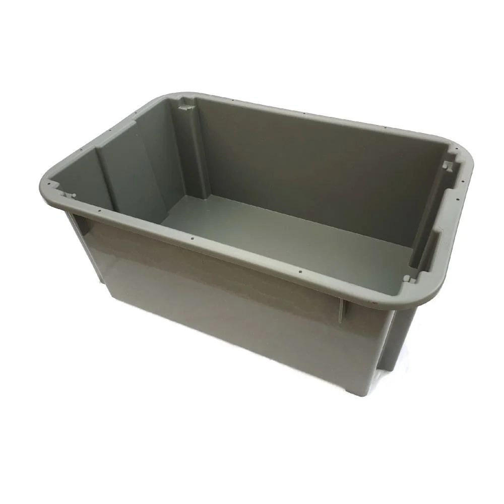 Lada plastic, capacitate 45 litri, 600 x 400 x 240 mm