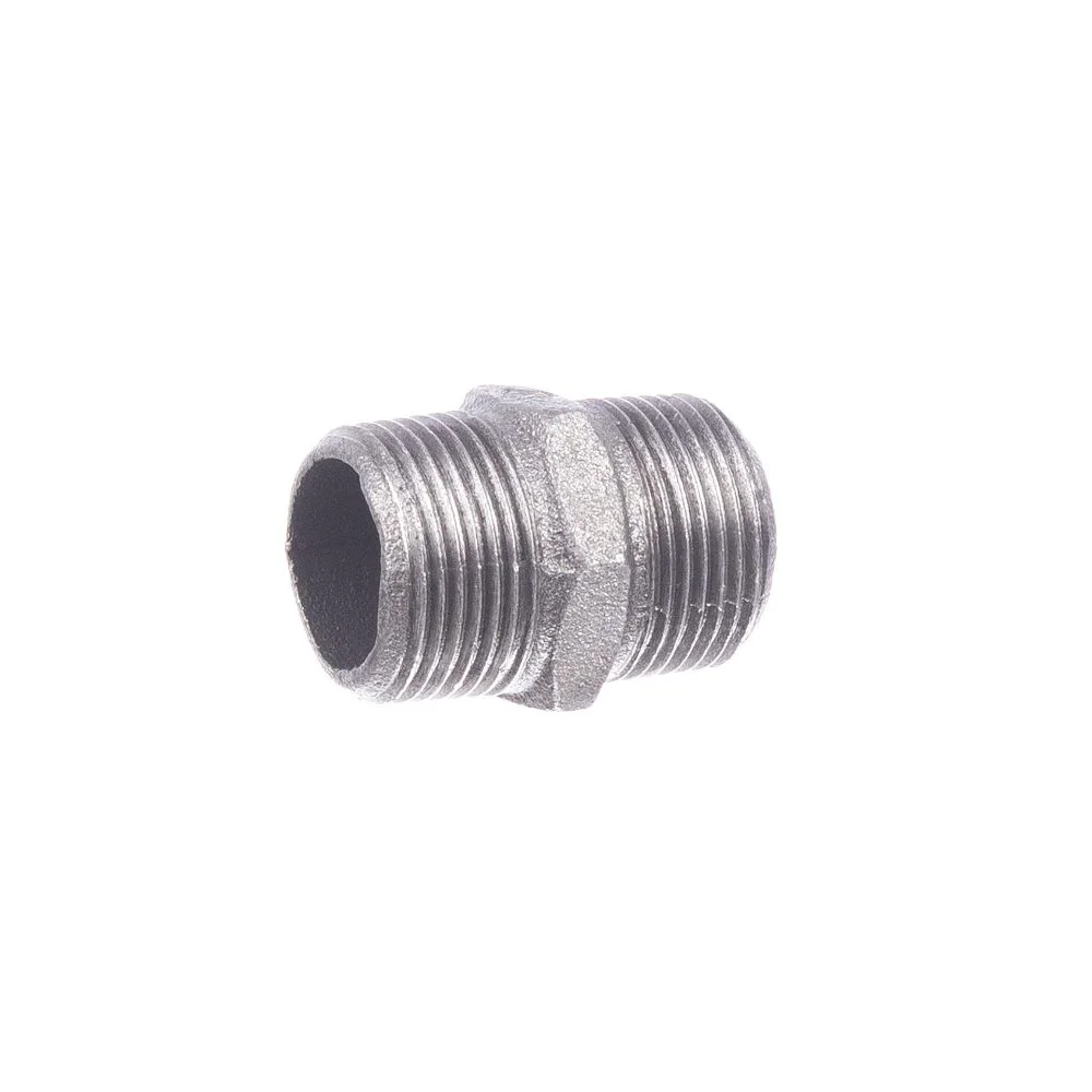 Niplu fonta, pentru teava gaz, filet exterior - exterior, racord 1' 1/4