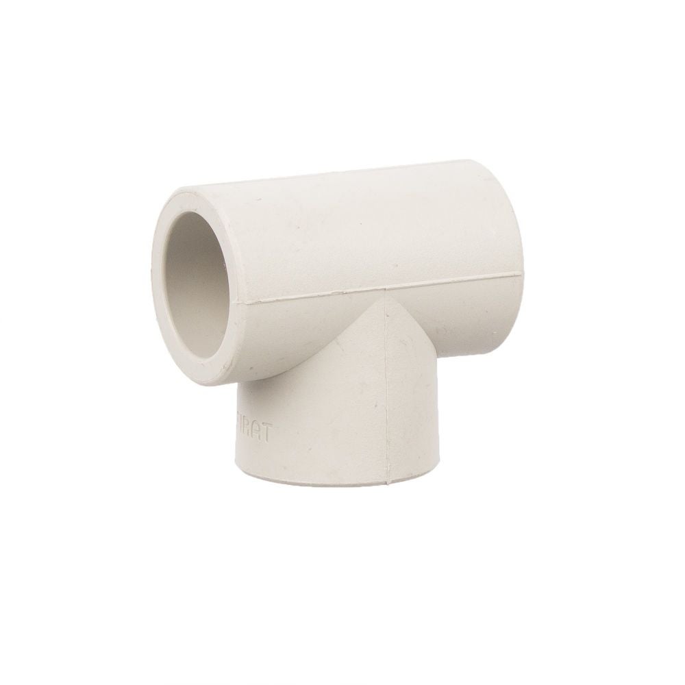 Teu teava PPR, filet interior, Ø 32 mm x 3/4', PN25, gri