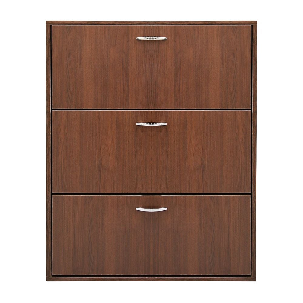 Pantofar 3 sertare 550 x 300 x 1050 mm wenge