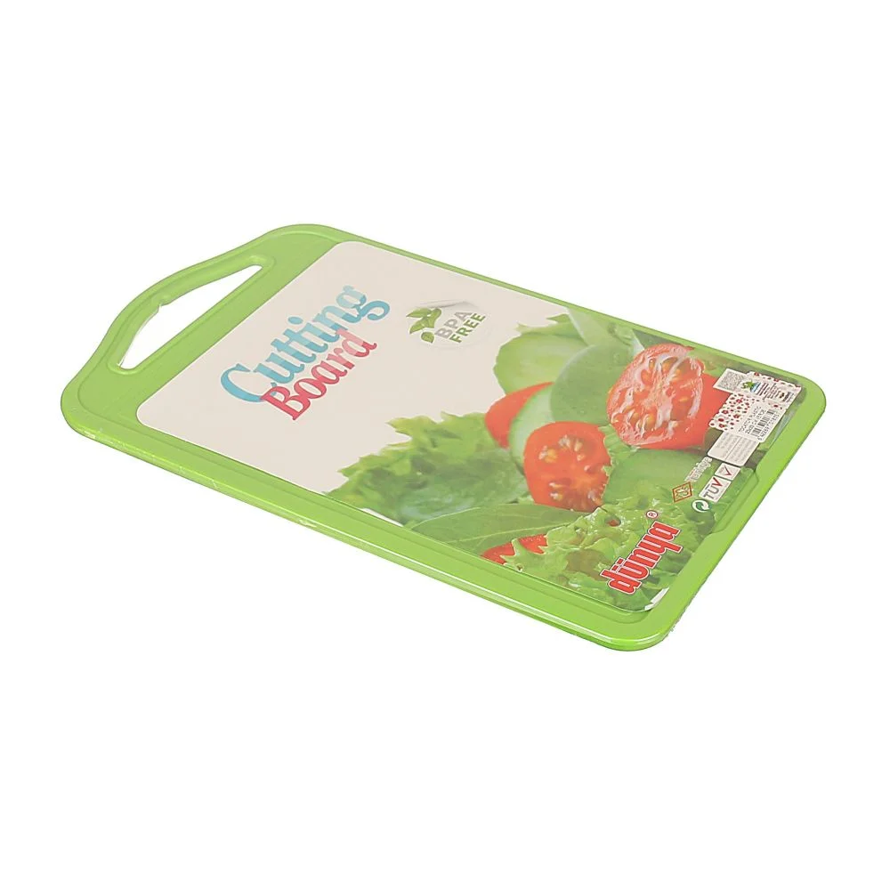 Tocator plastic cu sant 23 x 33 cm verde
