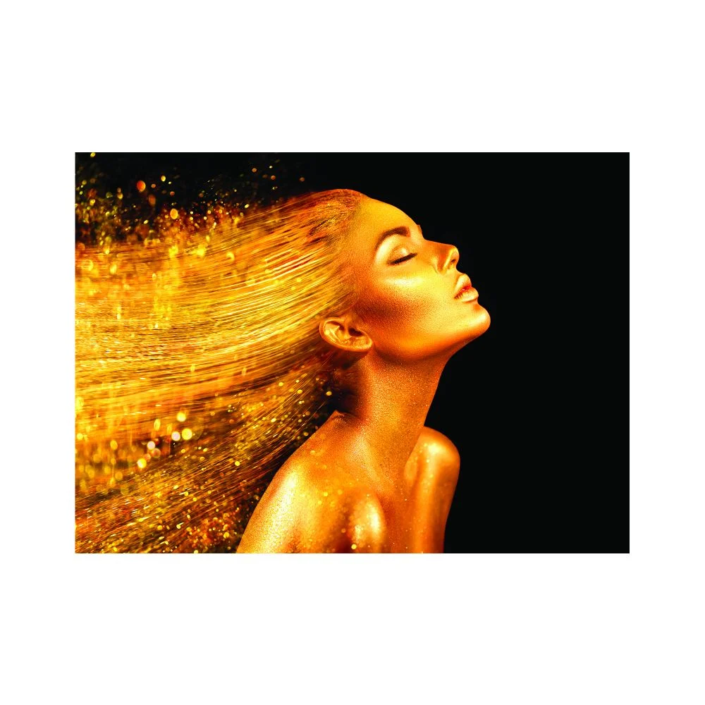 Tablou canvas Gold lady II, 70 x 50 cm