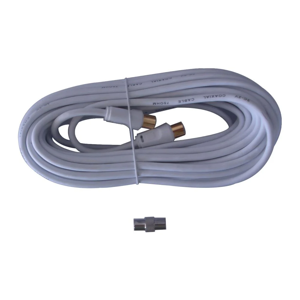 Cablu TV cu adaptator 9.52 10 m Evology