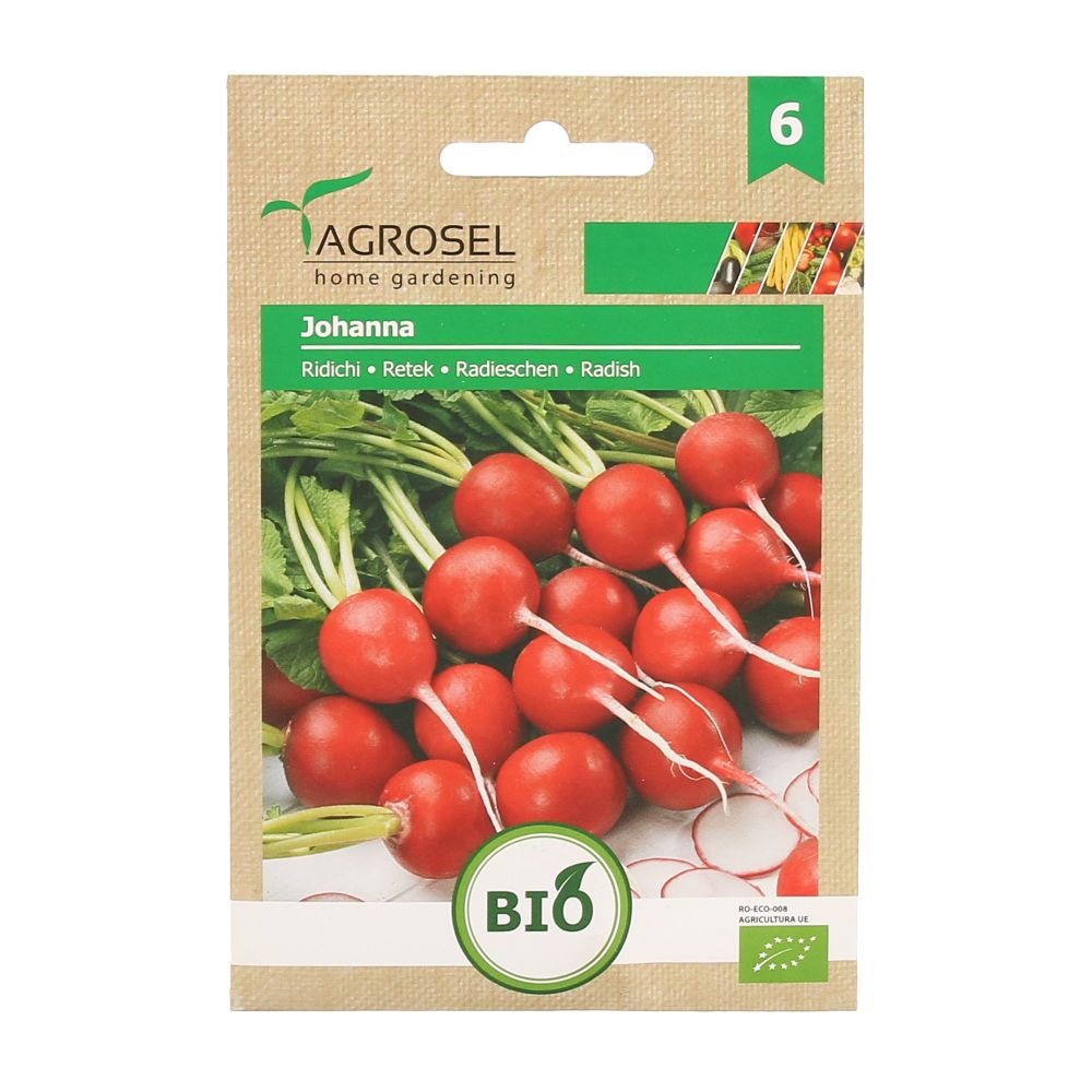Seminte legume, ridichi Johanna Bio, Agrosel