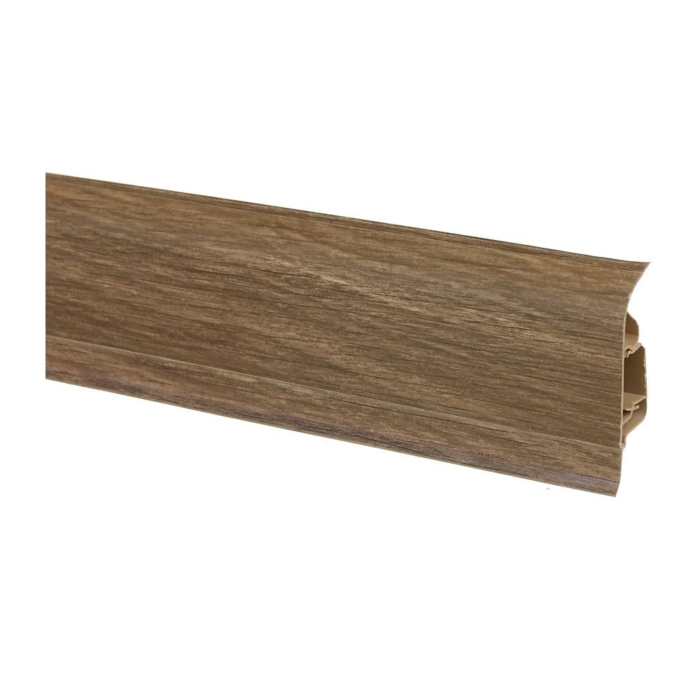 Plinta din PVC, 2500 x 60 mm, Manila 60.96, stejar