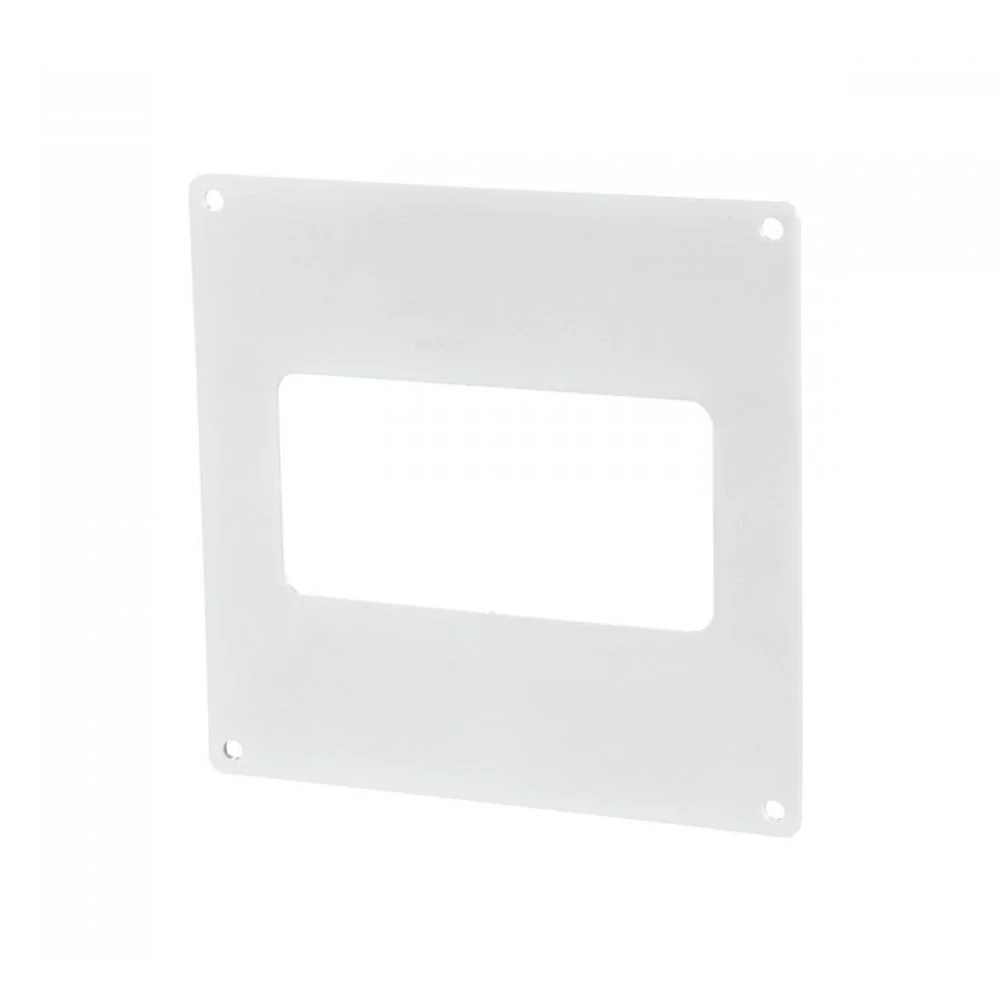 Placa fixare perete, PVC, 60 x 120 mm