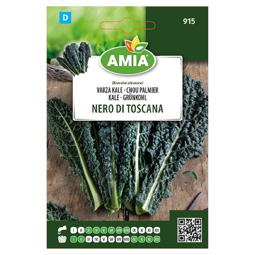 Seminte legume, varza Kale Nero di Toscana, Amia