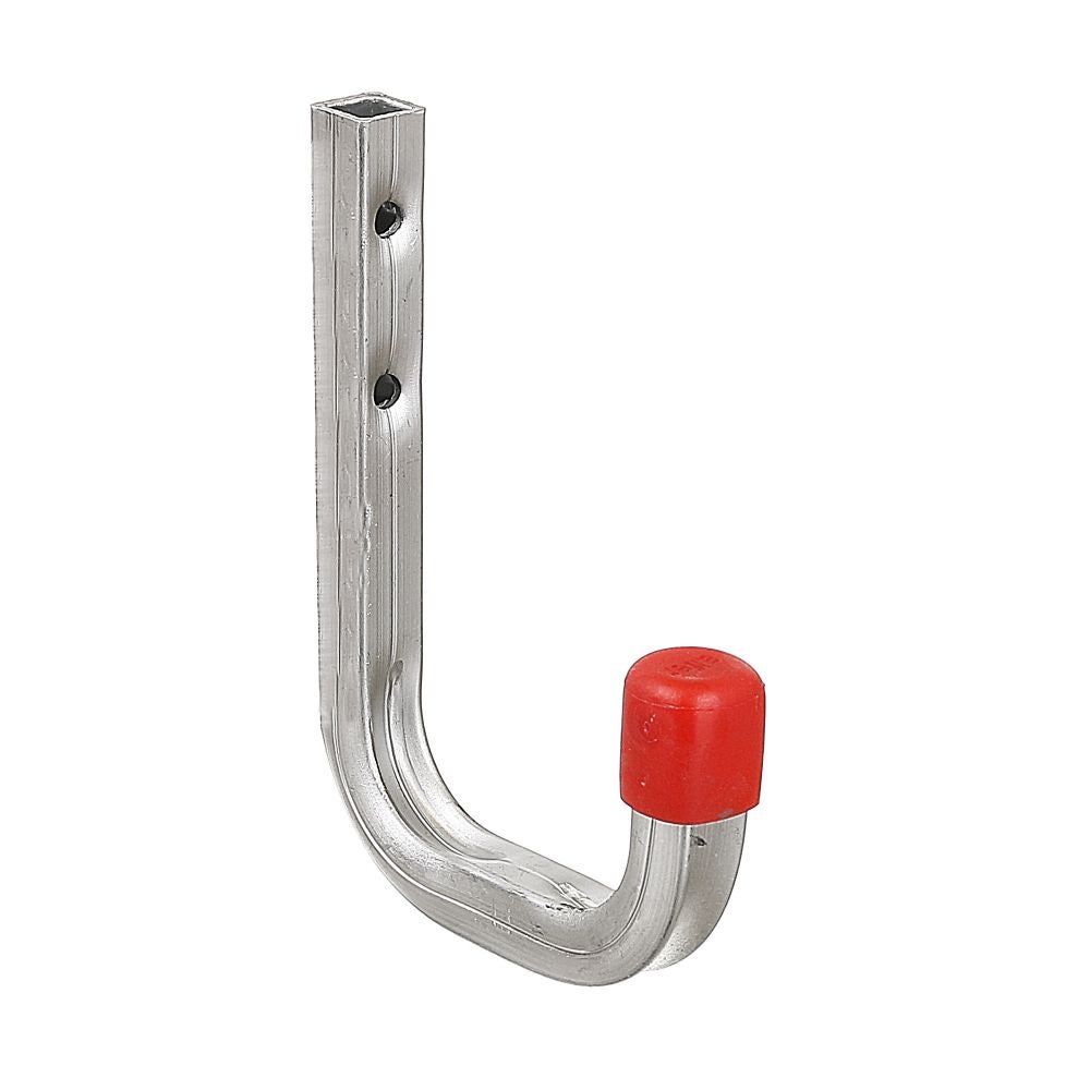 Carlig perete, aluminiu brut, 80 x 120 mm