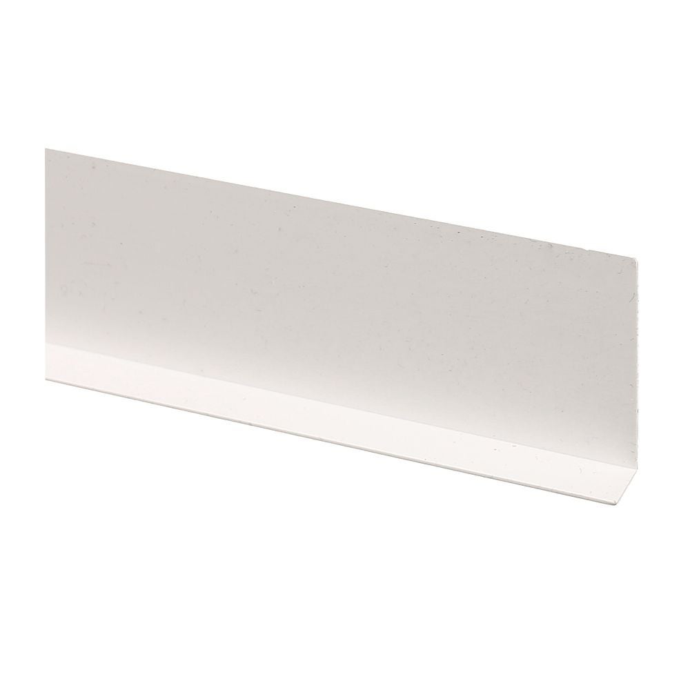 Cornier PVC alb 40 x 10 x 2 mm, 2 m