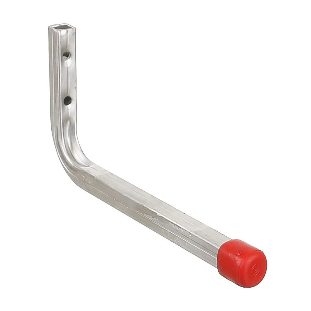Carlig aluminiu brut de perete 90 x 16 mm