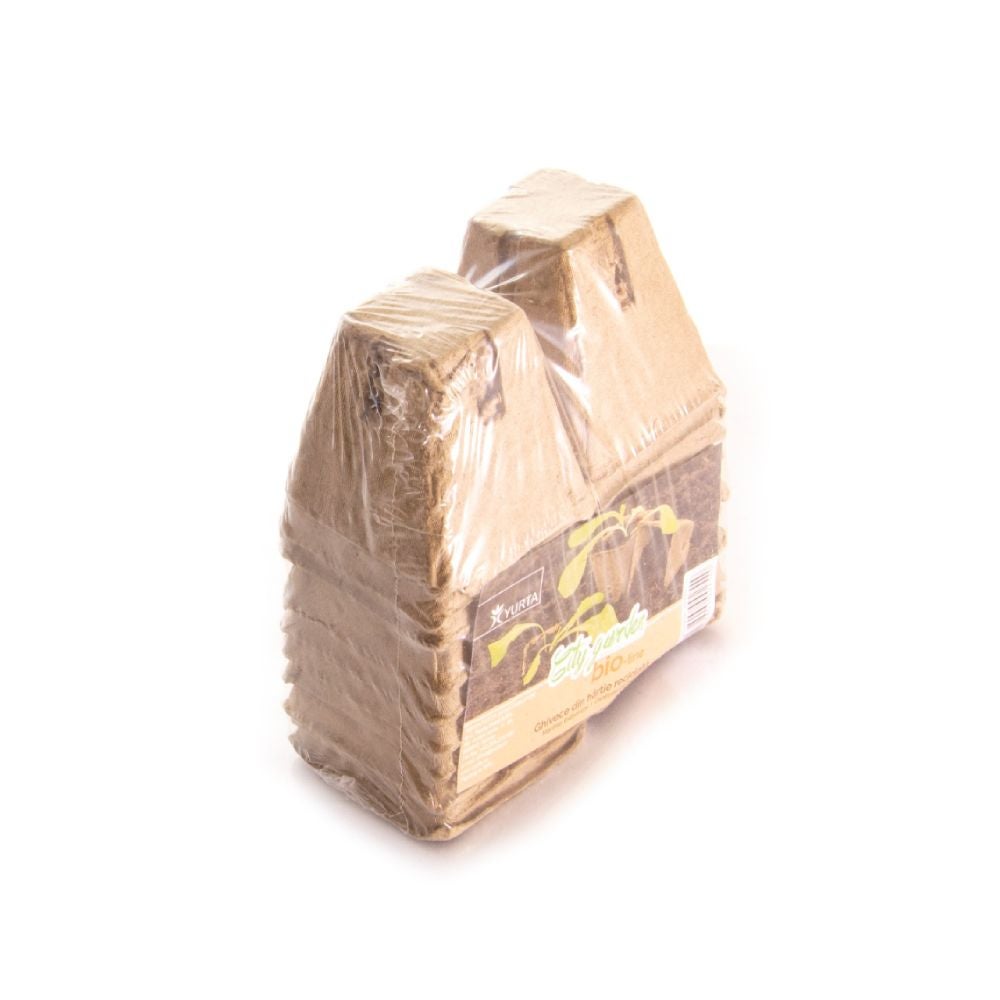 Ghiveci rasad, biodegradabil, Ø 6 cm (set 20 buc)