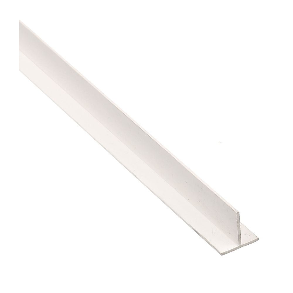 "T" patrat PVC alb 19.5 x 19.5 x 2.5 mm, 2.5 m