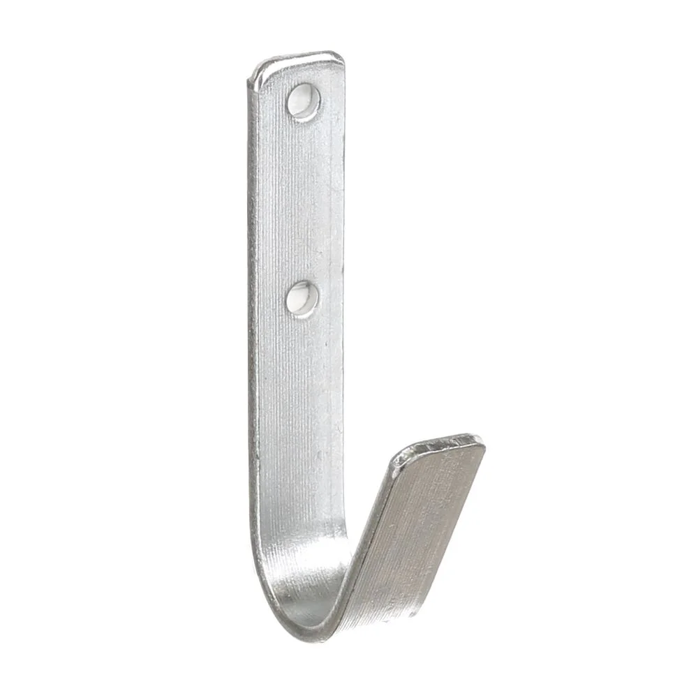 Carlig perete, otel zincat, plat, 82 x 35 mm