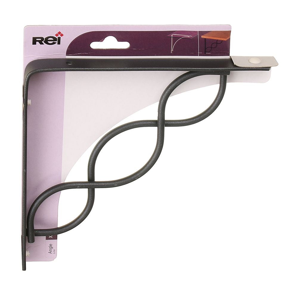 Suport raft, model valuri, 200 mm, bronz