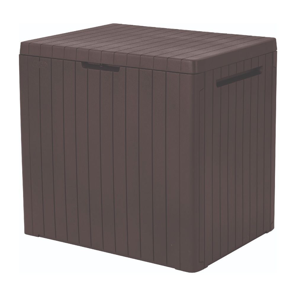 Lada depozitare gradina Keter City, plastic, 113 L, maro