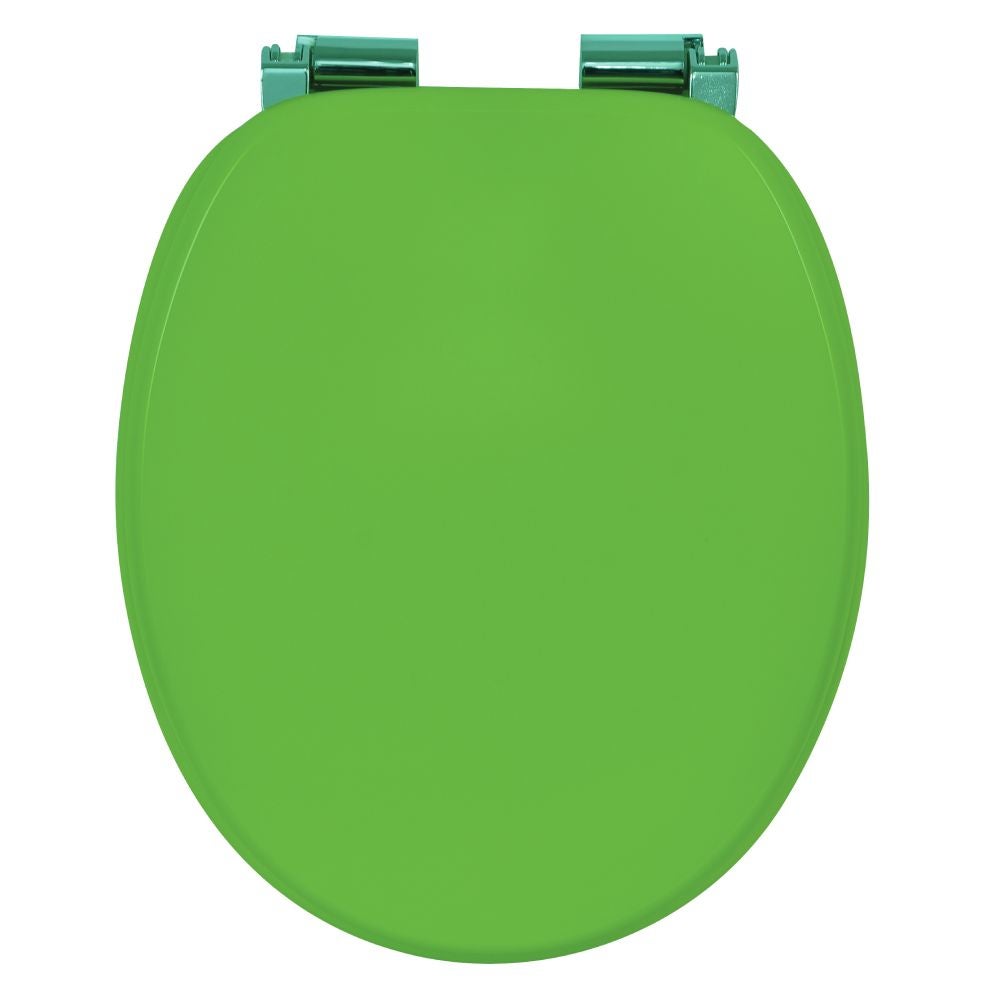 Capac WC Sensea Blanka, din MDF, inchidere standard, verde