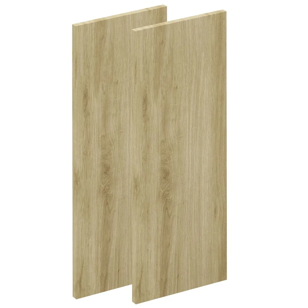 Set 2 usi pentru corp colt superior, Delinia iD, Roma, stejar mat ...