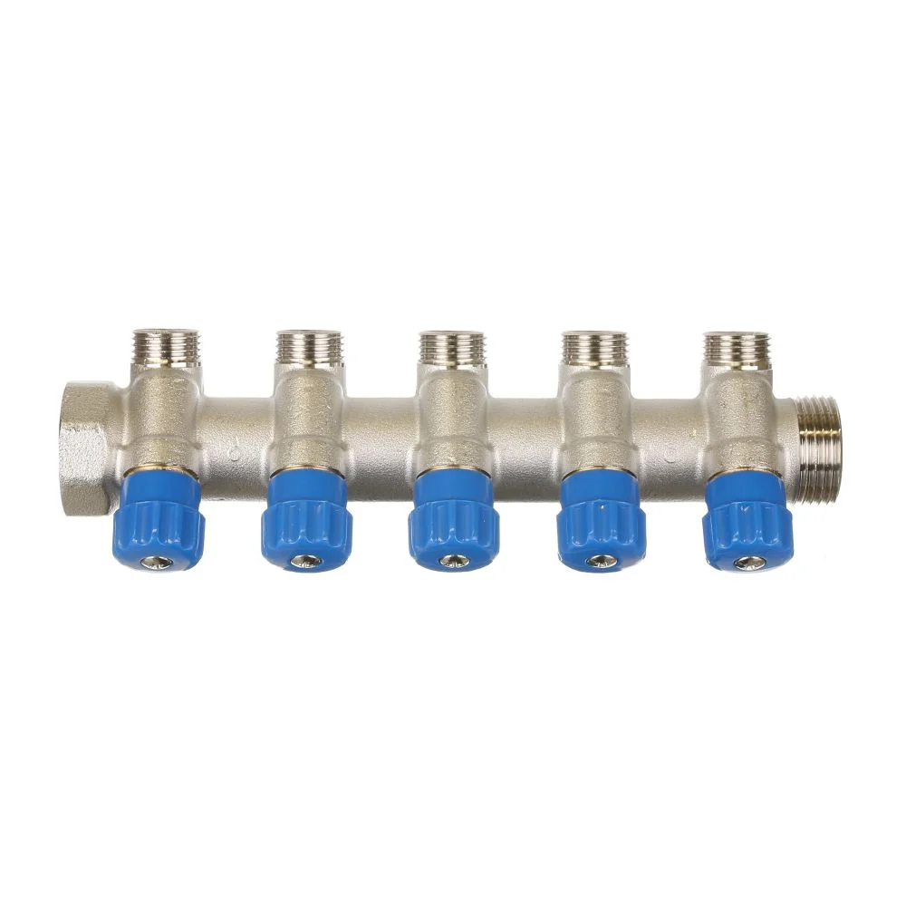Distribuitor cu robineti 1', 5 cai x 1/2'